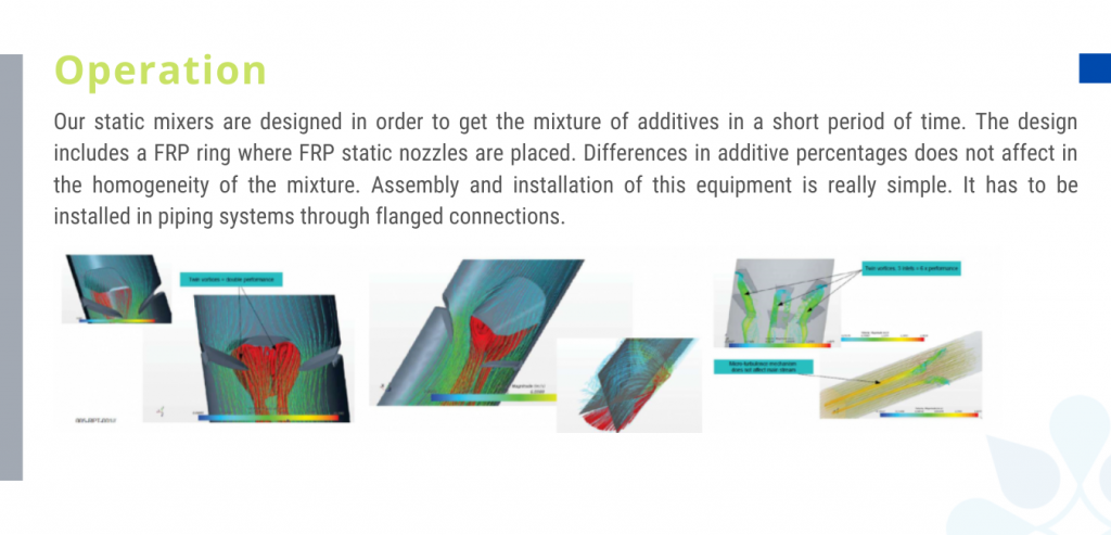FRP Static Mixer - Gapura Liqua Solutions